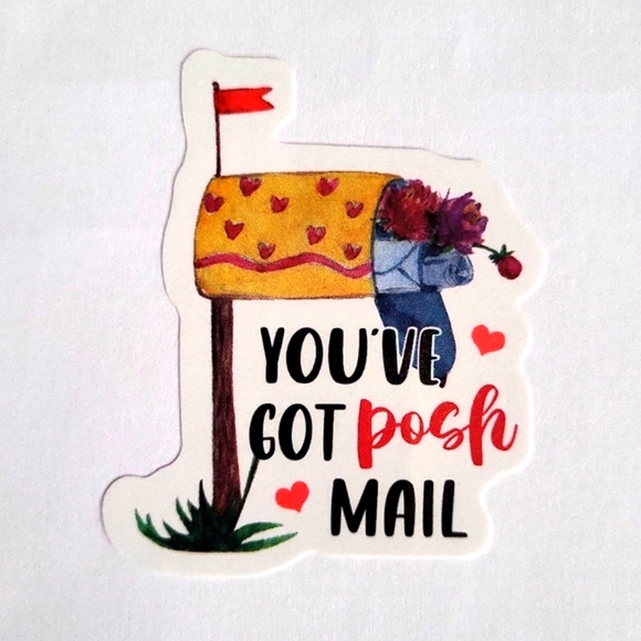 Posh | Office | 0 Youve Got Posh Mail Stickers For Packages | Poshmark